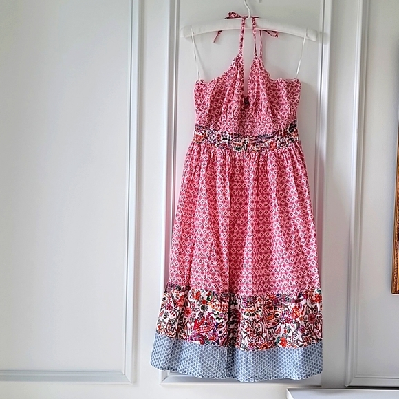 George | Dresses | Nwts George Uk 6us 12 Halter Boho Dress In ...